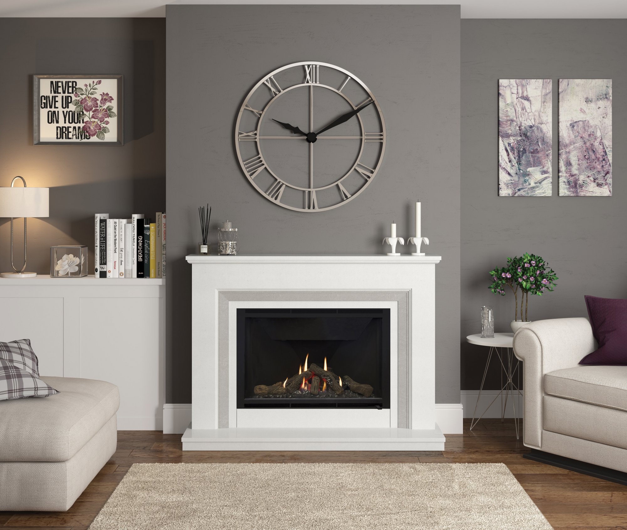Elgin & Hall Cassius - Elgin & Hall | Gas Fire & Fireplace Packages